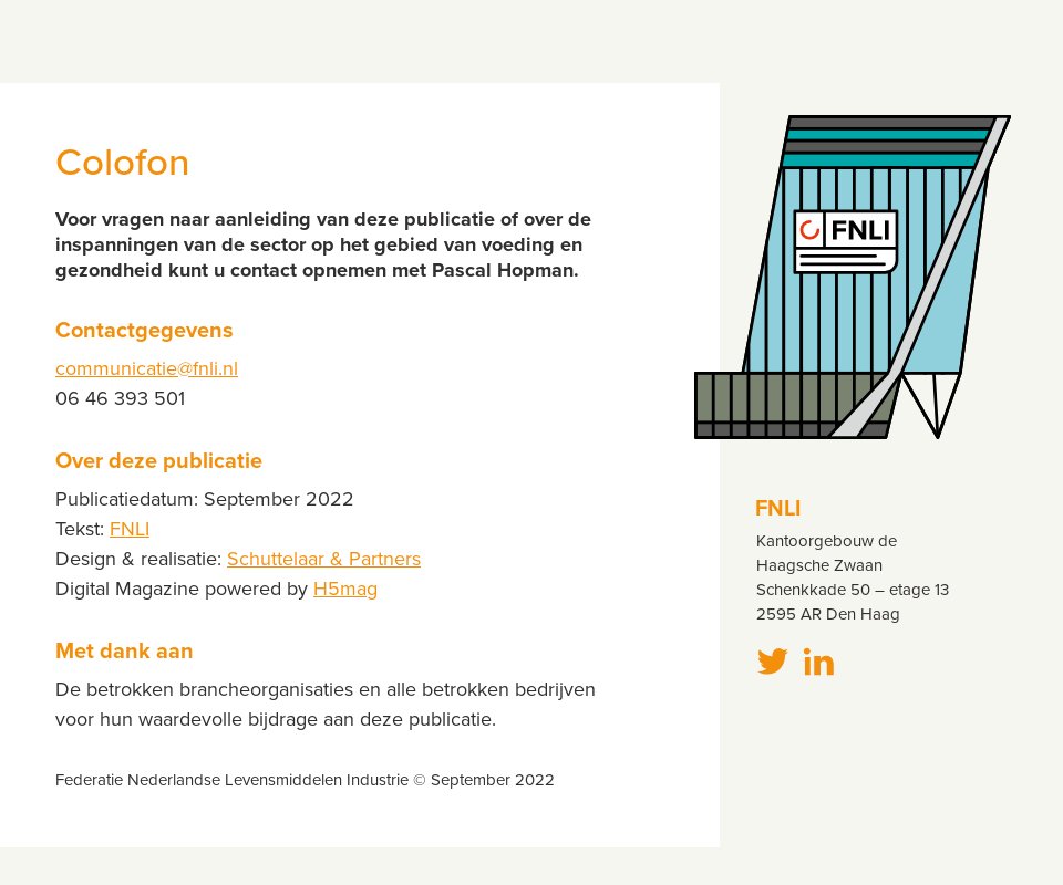 Stimuleren gezondheid van eigen werknemers - Handvest Gezondheid